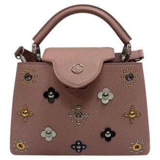 Louis Vuitton Pre-owned Mechanical Flowers Capucines BB Bag - - Pre-owned - Damen - Rosa - ONE SIZE