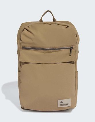 adidas adidas Performance - City Tech - Rolltop-Rucksack in Khaki Six-Gr&uuml;n