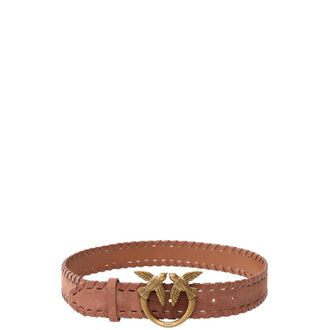 Pinko Love Berry Weaving G&uuml;rtel Antique Gold - - Accessories - Damen - Braun - S