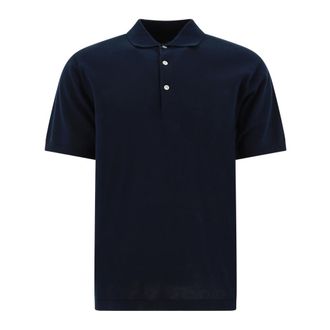 Beams Plus Homme, Tops, Bleu, Taille: M Polo Bleu Style Classique