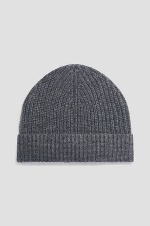 Gerard Darel Bonnet en cachemire &agrave; c&ocirc;tes - DALI - anthracite