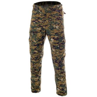 MFH BDU Kampfhose Ripstop Digital Woodland Gr&ouml;&szlig;e 3XL
