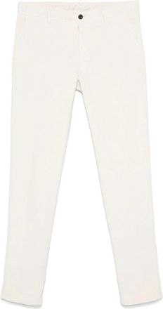 Incotex Homme, Pantalons, Beige, Taille: W38 Pantalon Droit en Velours C&ocirc;tel&eacute;
