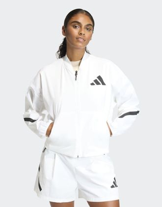 adidas adidas Performance - Adidas Z.N.E. - Bomber tiss&eacute; - Blanc