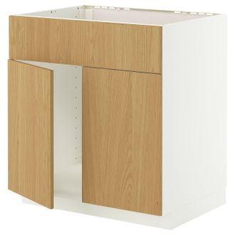 IKEA METOD Unterschr f Sp&uuml;le+2 T&uuml;ren/Front