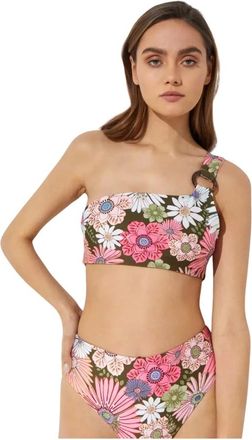 Agua Bendita Femme, Maillots de bain, Vert, Taille: 38 FR Lucille Thoughts Haut de Bikini