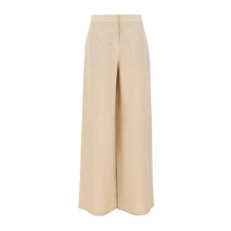 Max Mara Tapioca Hosen - - Trousers - Damen - Beige - L