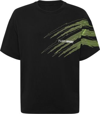 Plein Sport T-Shirt Rundhalsausschnitt Ss Scratch