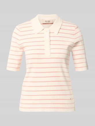 Mos Mosh Regular Fit Poloshirt mit Streifenmuster Modell Caliz Stripe