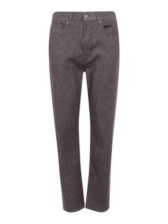7 For All Mankind Jean Droit - Marron