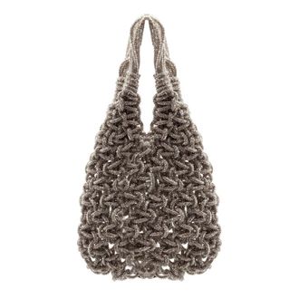 PHO Firenze Femme, Sacs, Gris, Taille: ONE Size Sac bandouli&egrave;re tiss&eacute;