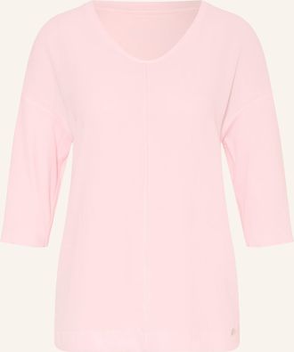 Marc Cain Shirt Im Materialmix Mit 3/4-Arm rosa