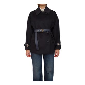 Max Mara Cappotto - - Jackets - Damen - Blau - S