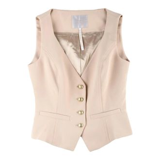 Guess Femme, Vestes, Beige, Taille: 38 FR Vestes