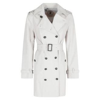 Save The Duck Audrey Trench Coat - - Coats - Damen - Wei&szlig; - XS