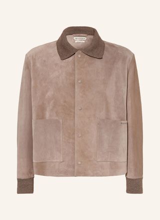 J.W.Anderson Jw Anderson Lederjacke grau