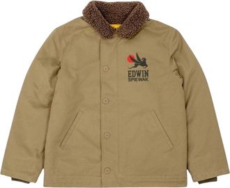 Edwin Deck Jacket - - Jackets - Herren - Beige - XL