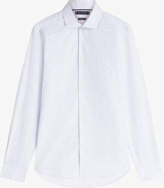 Tommy Hilfiger Chemise ray&eacute;e en coton et lin