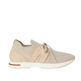 Loro Piana Flexy Walk Sneaker Beige Wolle - - Shoes - Damen - Beige - 40 EU