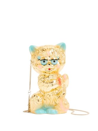Valentino Garavani pochette Le Chat De La Maison Minaudi&egrave;re - Or