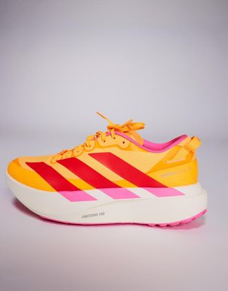 adidas adidas Running - Adizero EVO SL ATR All Terrain - Trail-Sneaker in Orange, Rot und Rosa, exklusiv bei ASOS