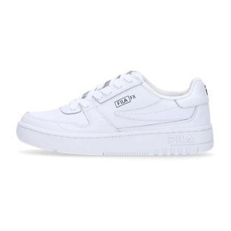 Fila Wei&szlig;e Low-Top-Sneaker Leder Gummisohle - - Shoes - Herren - Wei&szlig; - 46 EU