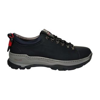 Pollini Baskets en cuir - Homme - Sport - Noir - Taille: 42 EU
