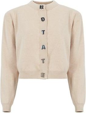 Rotate Cardigan en coton et cachemire