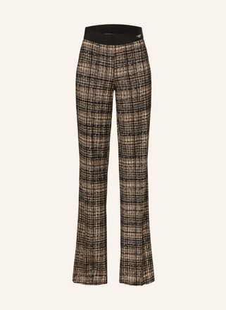 Cambio Cambio Bootcut-Hose Francis Aus Samt braun
