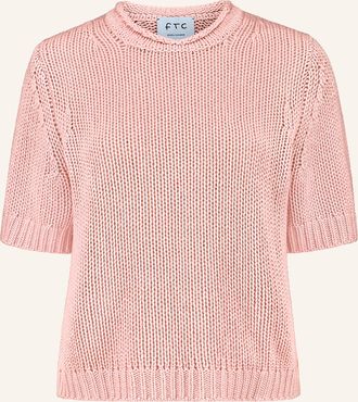 FTC Ftc Cashmere Strickshirt Mit Cashmere rosa