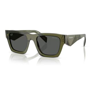 Prada Pillow Sonnenbrille - - Accessories - Herren - Gr&uuml;n - 50 MM