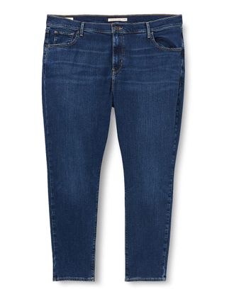 Levi's Damen Plus Size 721 High Rise Skinny Jeans,Dark Indigo Worn In,26 M