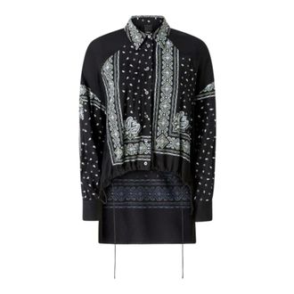 Pinko Clocks Shirt - - Blouses & Shirts - Damen - Schwarzk - XS