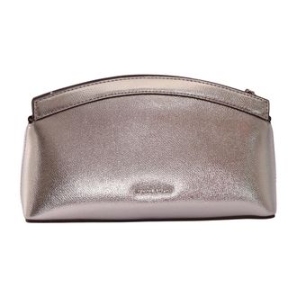 Michael Kors Femme, Sacs, Gris, Taille: ONE Size Athena Dome Chain Small Shoulder Bag