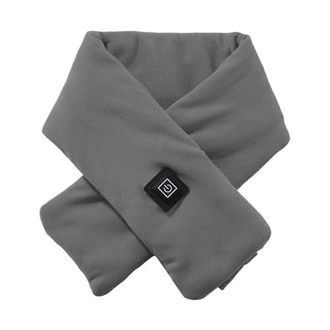 Generic &Eacute;charpe chauffante - Design coupe-vent portable aliment&eacute; par USB, cache-cou en polaire, syst&egrave;me de chaleur, l&eacute;ger pour lhiver, le ski, le snowboard, l