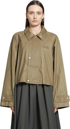 Maison Margiela Cropped Wax Jacket
