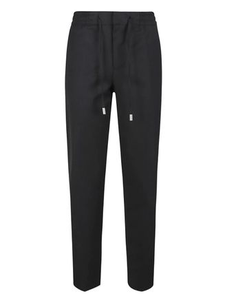 Pantaloni Torino pantalon à lien de resserrage - Noir