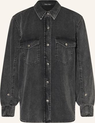 Marc Aurel Marc Aurel Hemdbluse In Jeansoptik grau