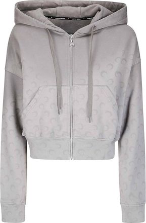 Marine Serre Sweatshirt - Dunkelgrau