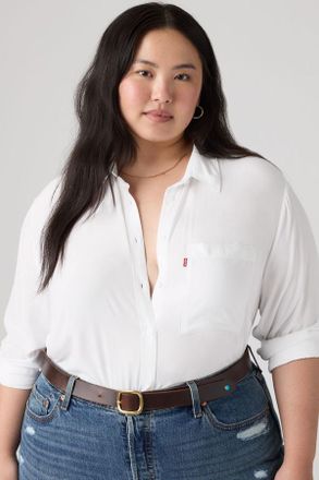 Levi's Darlene Shirt - Femme - Blanc / Bright White - 1X