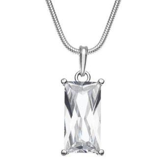 In Collections In Collections - 241A201693340 - Collier avec pendentif Femme - Argent fin 925/1000 - Zirconium