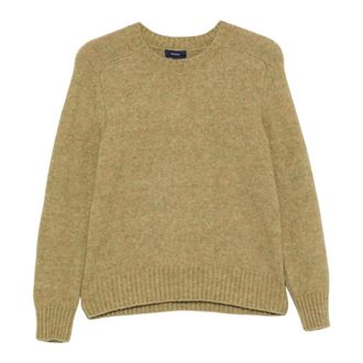 SOEUR Soeur - Pull Envie &agrave; col rond - Femme - Pulls - Vert - Taille: 38 FR