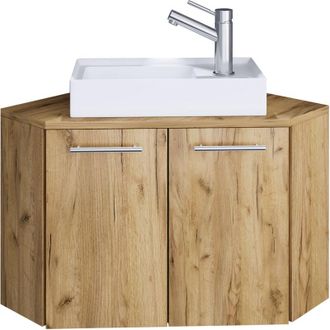 ebuy24 2-tlg. Eck Waschplatz Waschtisch Vilosa