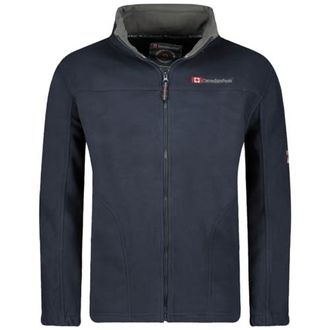 Canadian Peak Ultona Men - Polaire Epaisse Homme Chaude Fermeture Zip - Veste Sweats Hiver Chaud Hommes Doux - Sweat Doublure Longues Manches - Automne Hiver (Marin