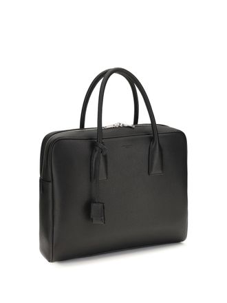 Saint Laurent BV Bowling Brief Briefcase - Black