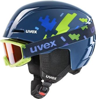 Uvex Viti set - Skihelm - Kinder