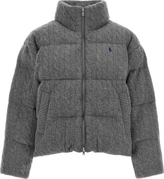 Polo Ralph Lauren Blouson Rembourr&eacute; - Gris