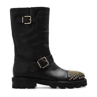 Jimmy Choo London Biker II Ankle Boots - - Shoes - Damen - Schwarzk - 35 EU
