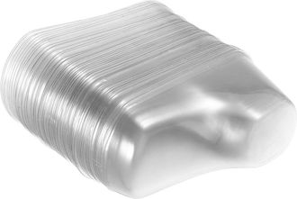 Cabilock 100 Stück Transparente PVC Sockenspreizer Wiederverwendbare Schuhformer für Babysocken Flexible Schuhstütze rutschfest für Babyschuhe und Schuhmodelli