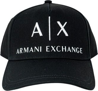 A|X Armani Exchange Herren Schwarz Kappe